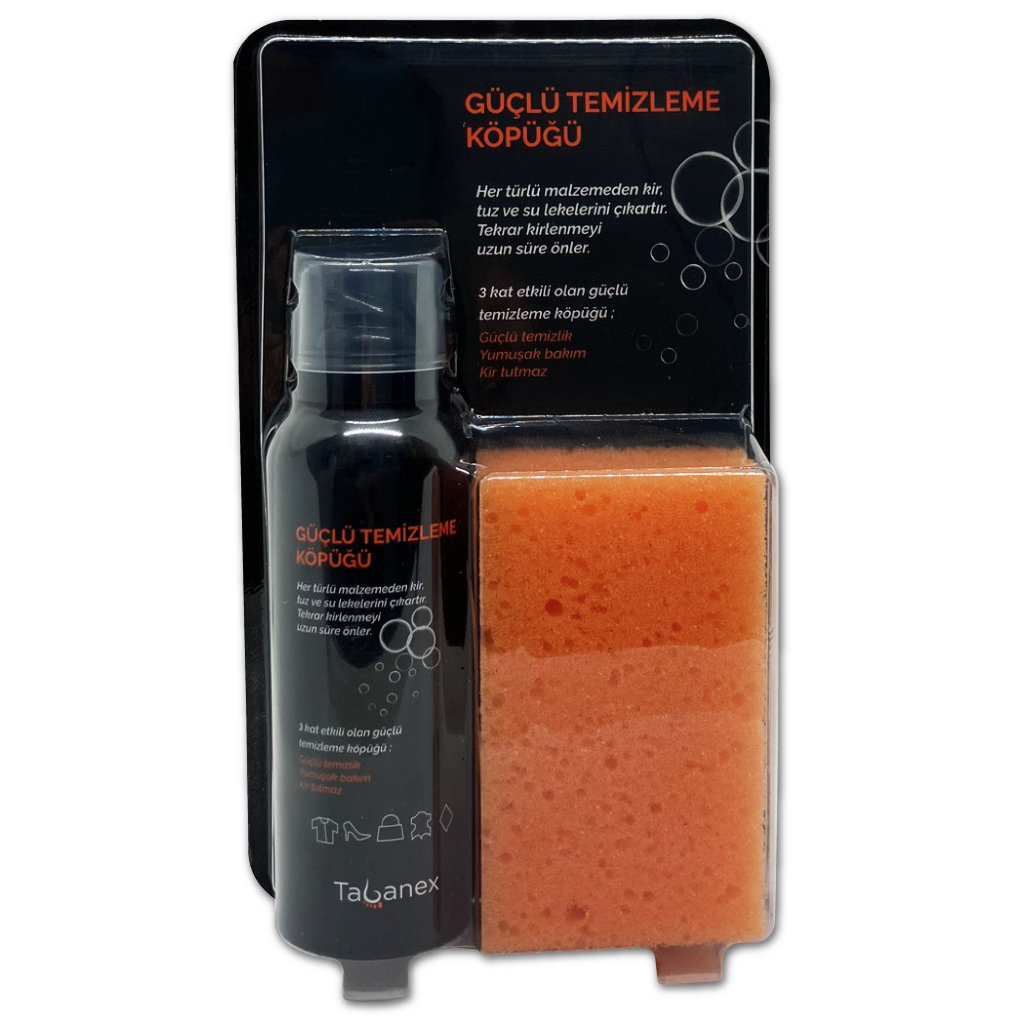 TABANEX GÜÇLÜ TEMİZLEME KÖPÜĞÜ SET – Tabaneks