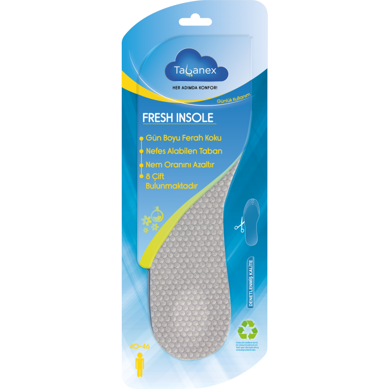 TABANEX FRESH INSOLE – Tabaneks